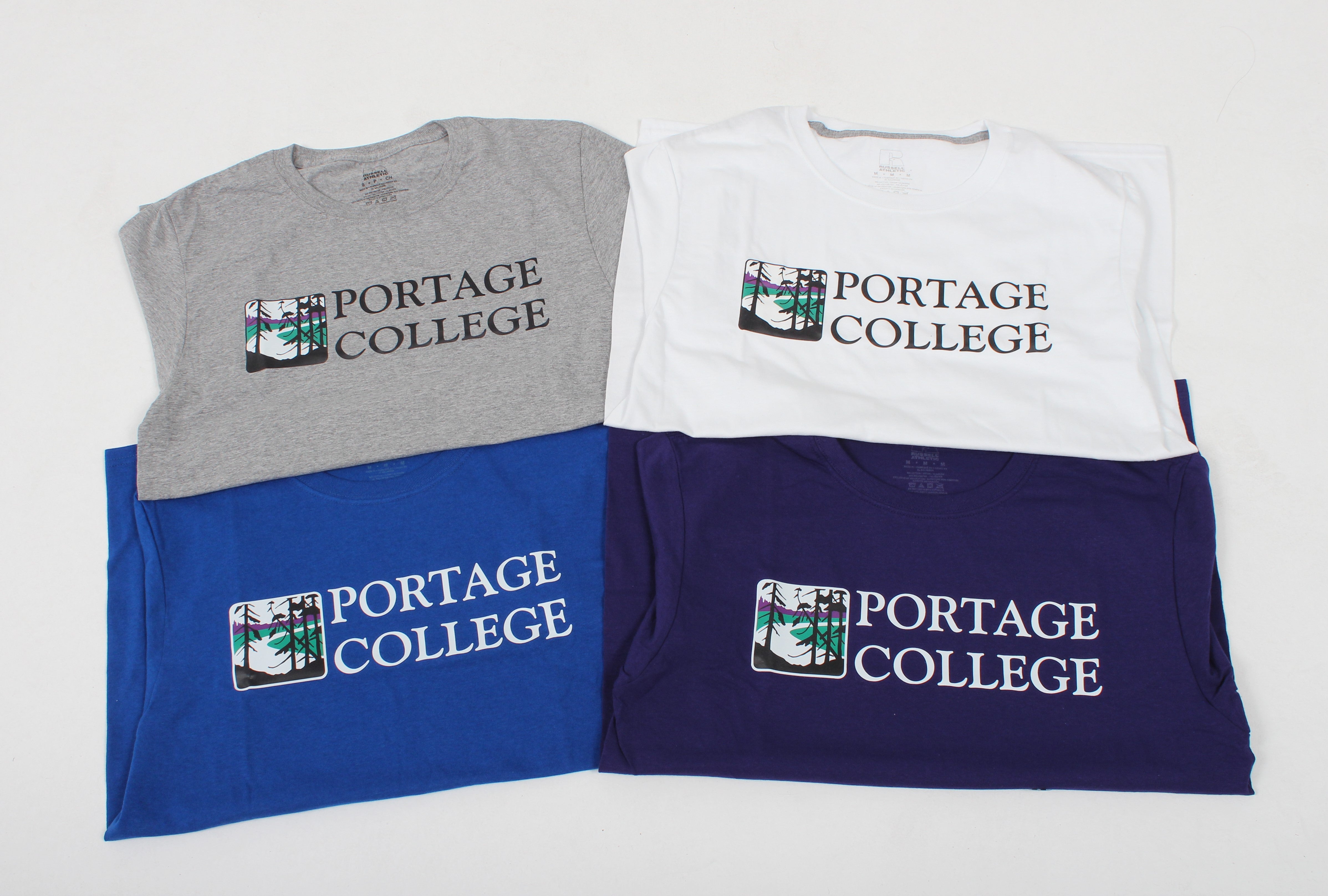 Portage New Logo Short sleeve Tees – Portage College Bookstore